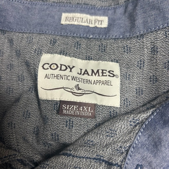 Cody James | Shirts | Cody James Pearl Snap Western Shirt Mens 4x ...